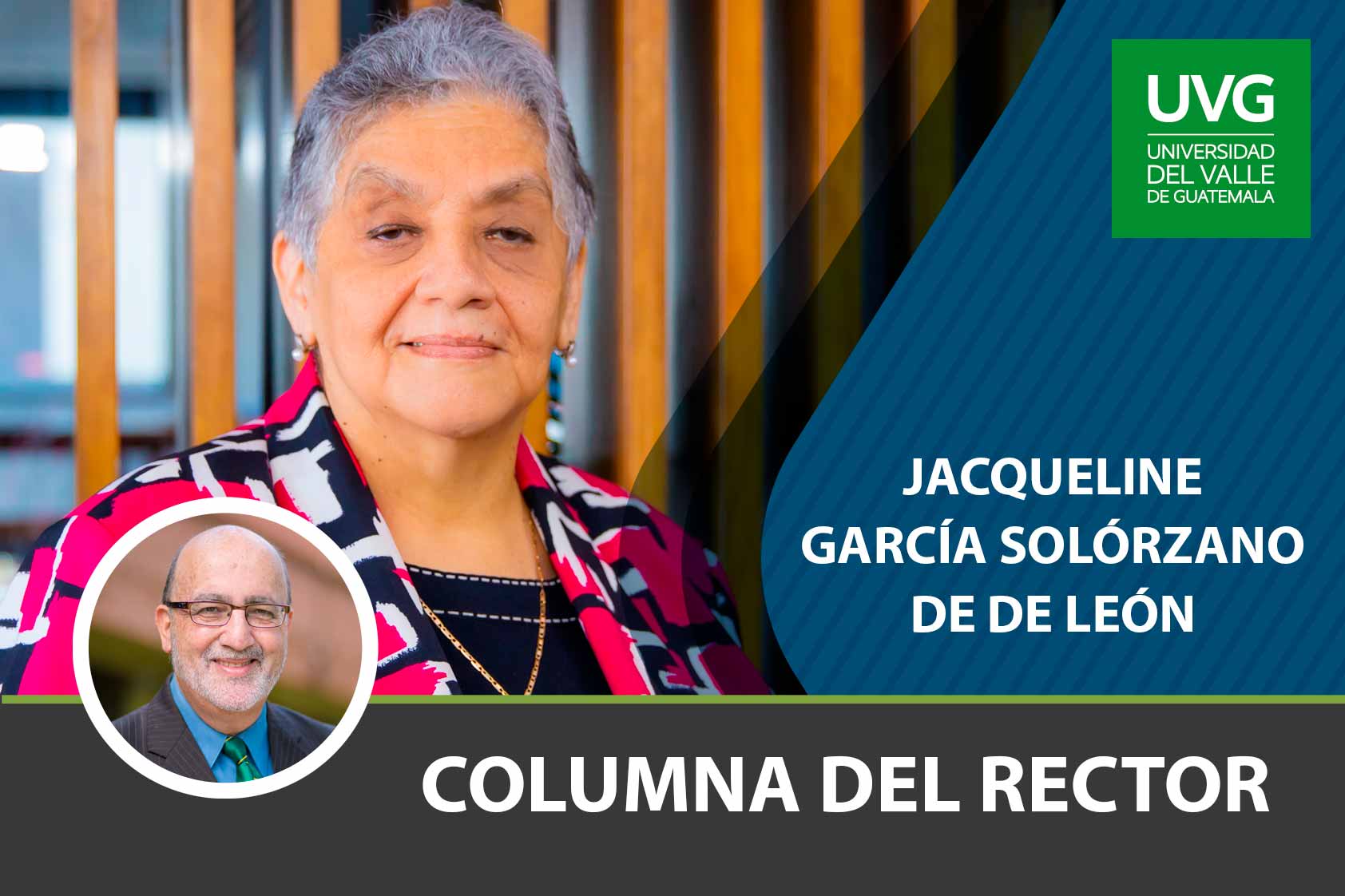 Noticias UVG | Jacqueline García Solórzano de De León